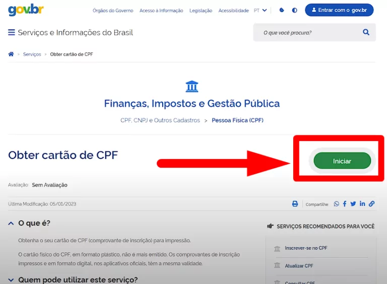 CPF Digital 2025: Como Emitir Online e Imprimir o Documento